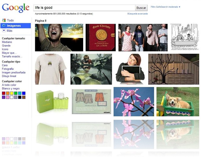 Google Images con nuevo aspecto